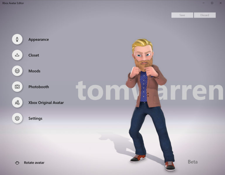 Yeni Xbox Live avatarları, Windows 10 üzerinden test edilebiliyor ...